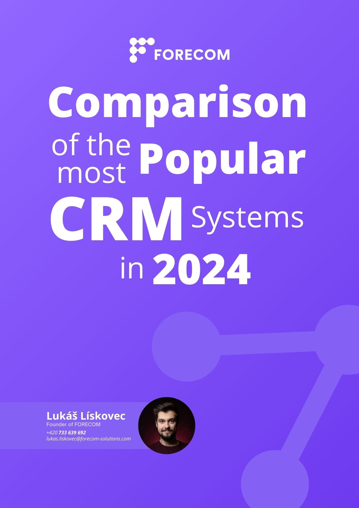 E-book: Comparison of the most popular CRM systems in 2024