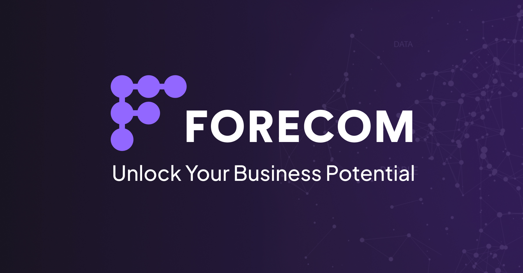 FORECOM - Connecting data, technology and people for better results