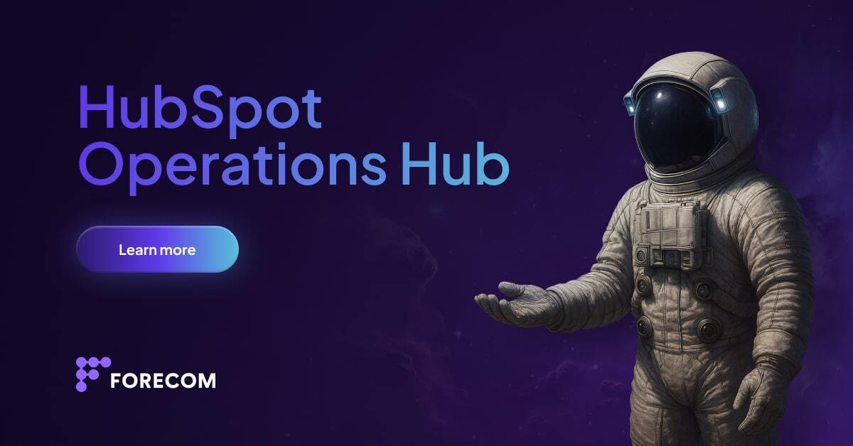 HubSpot Operations Hub | FORECOM